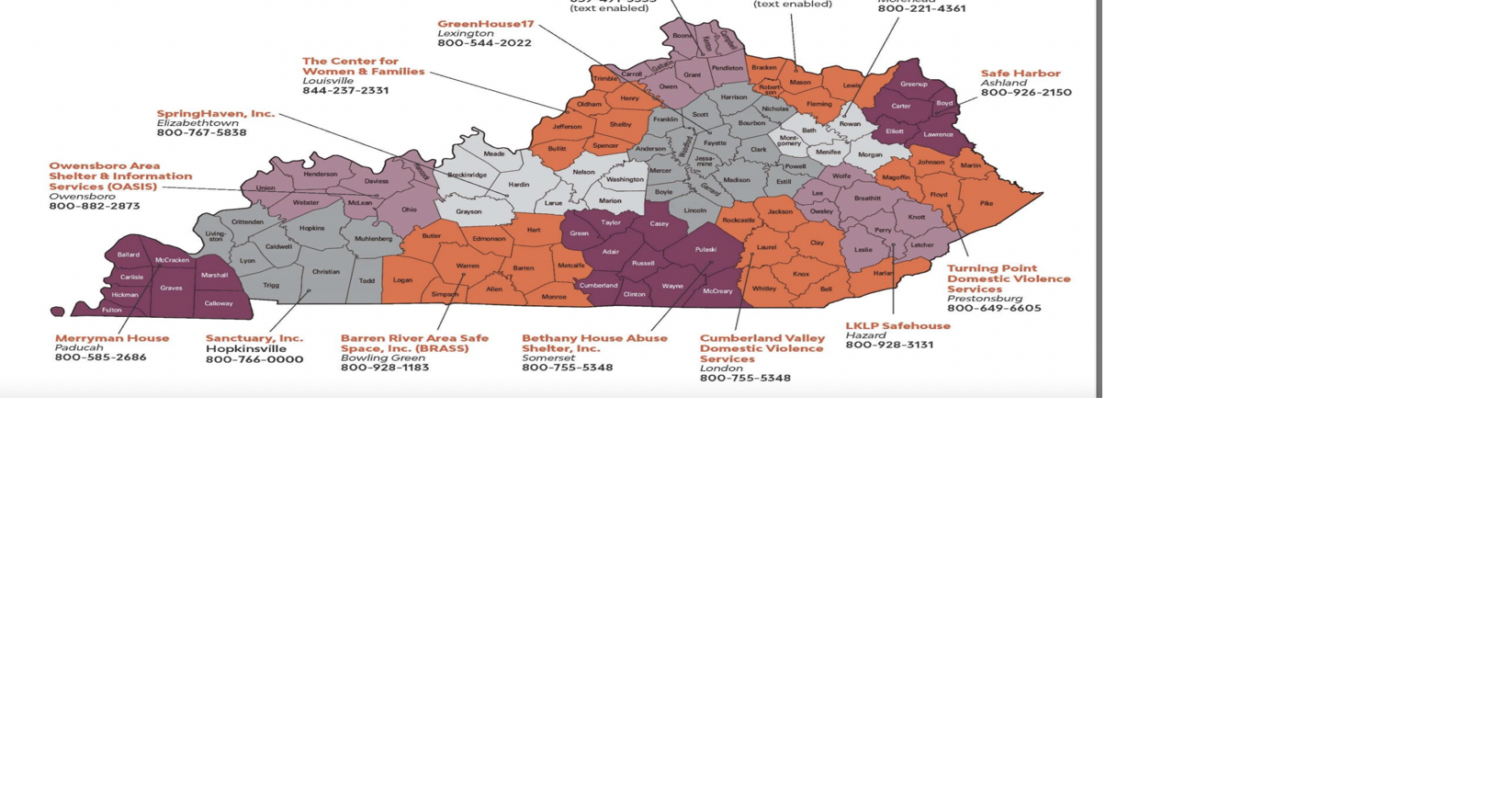 Kentucky issues first statewide report of domestic violence data ...