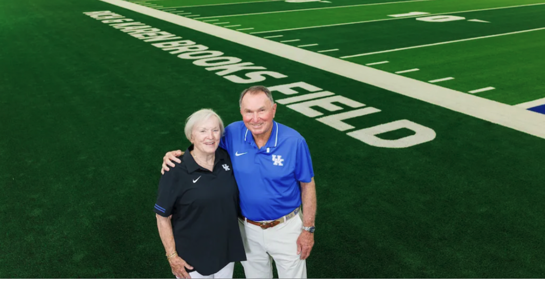 Nutter Field House turf named after Rich and Karen Brooks | Sports ...