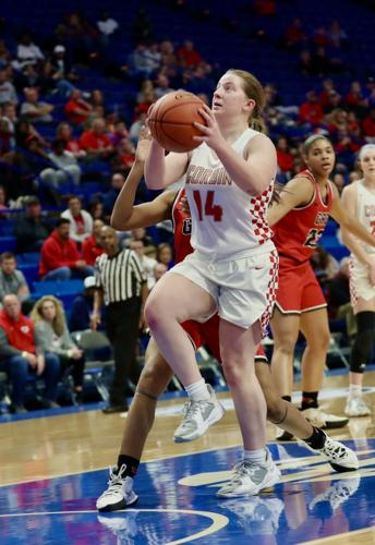LADY REDHOUNDS PUT UP A FIGHT: Corbin hangs with state power GRC before ...