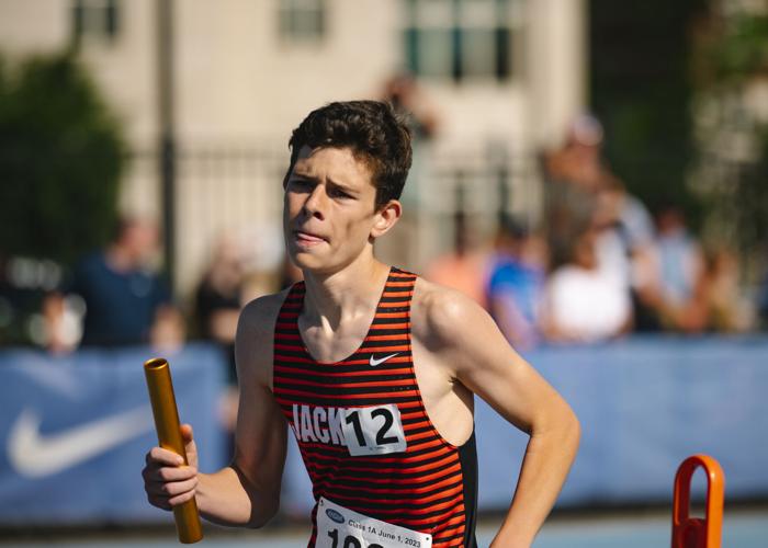 Williamsburg’s Nate Goodin soars to Long Jump state championship in ...