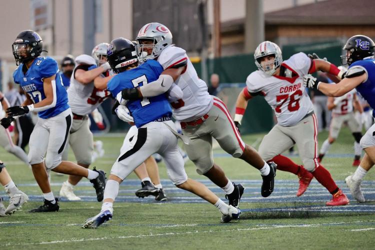 Redhounds take care of business during 30-10 rout of Lexington Catholic ...