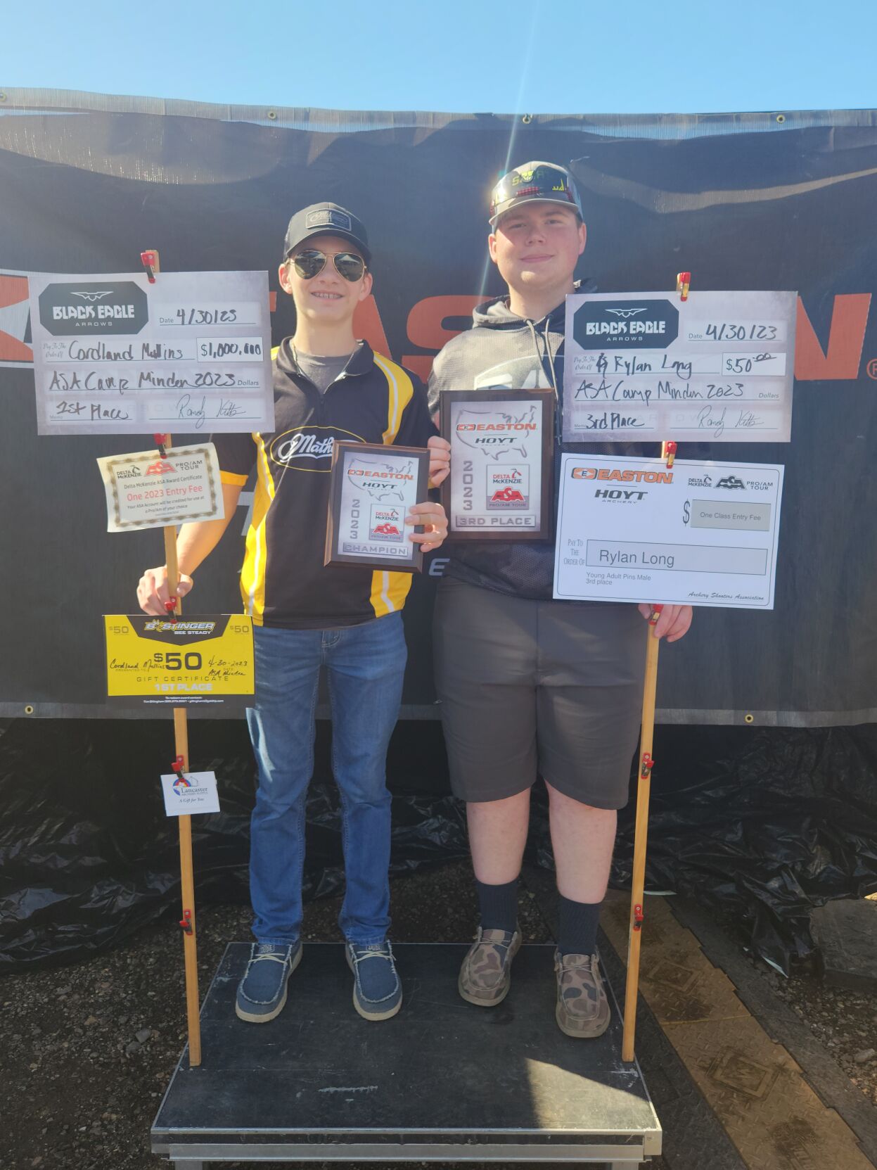 Mullins places first, Long places third in National Easton Hoyt ASA ...