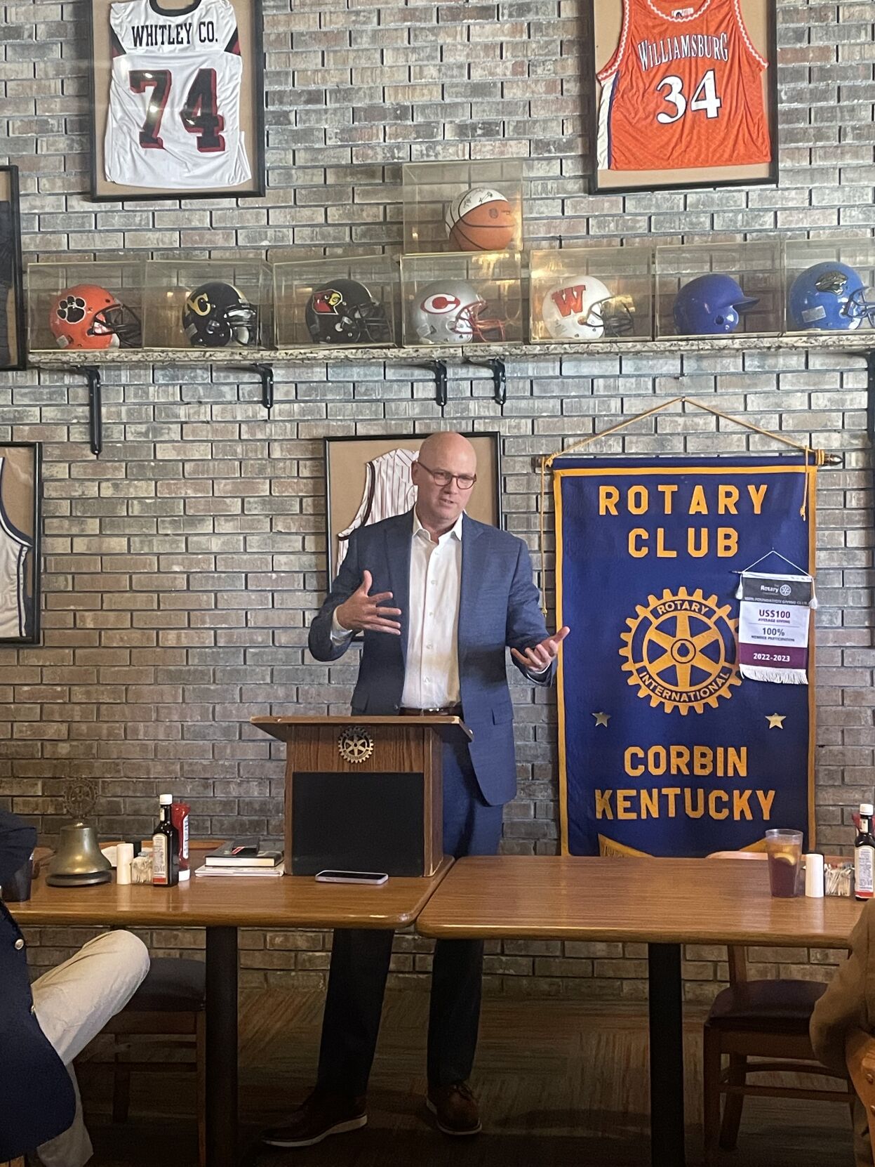 Sheppard Family Foundation takes center stage at Corbin Rotary meeting ...