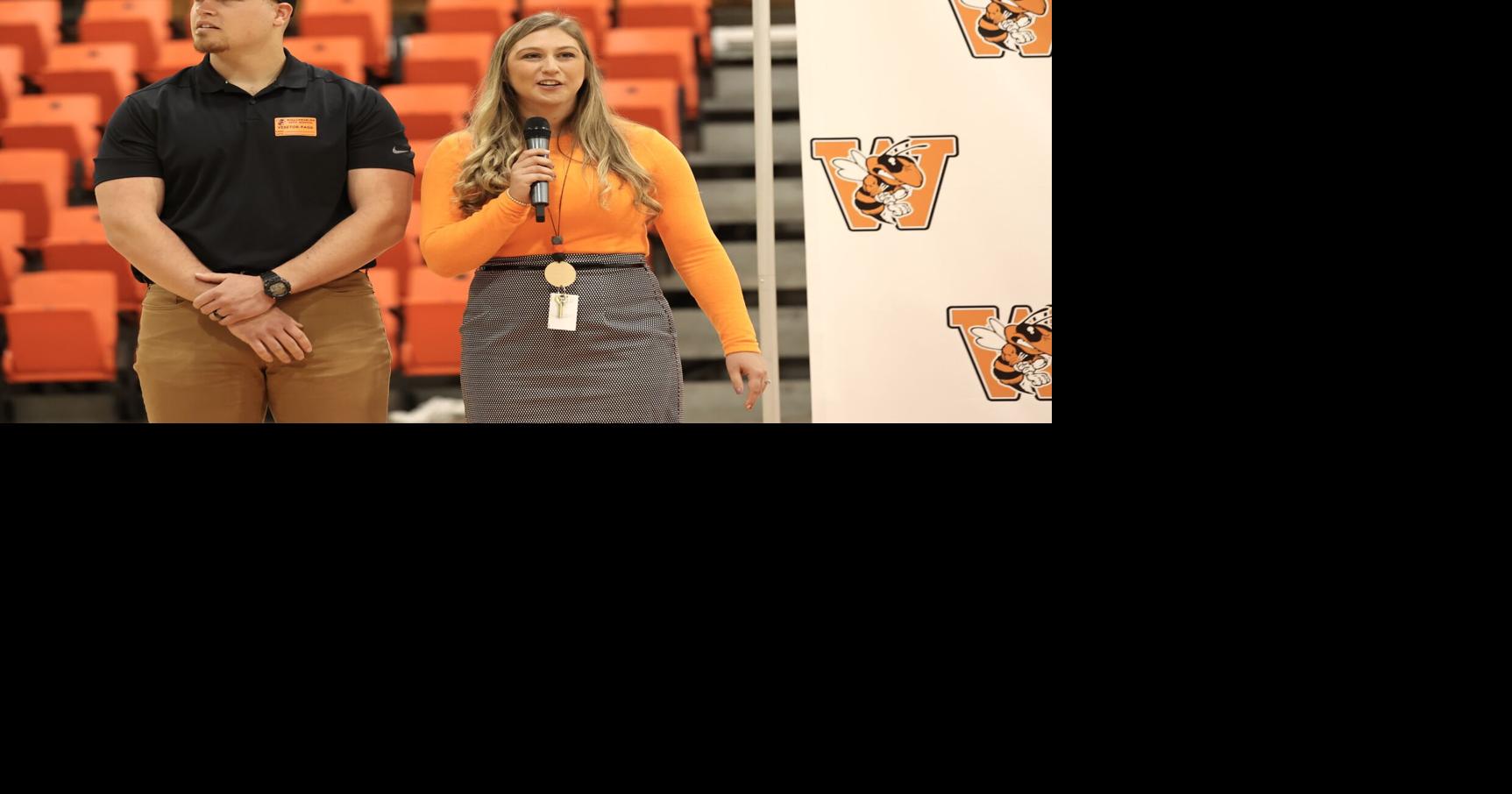 Emily Downey introduced as Williamsburg's varsity girls' basketball ...