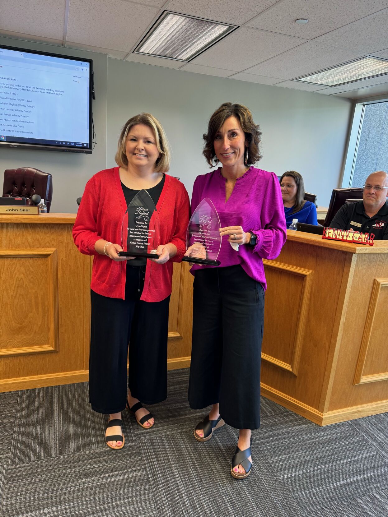 Whitley County Board of Education honors welding program, teachers ...