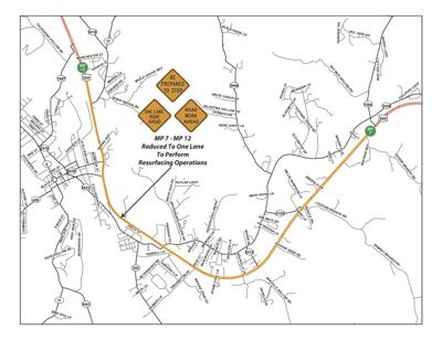 Portion of U.S. 25E in Knox County reduced to one lane | News ...