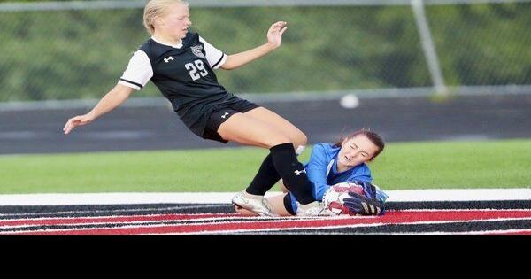 Ashlyn Davis records hat trick during Lady Cardinals' 5-1 win over ...