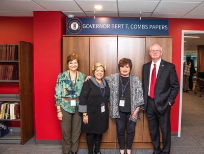 Bert T. Combs historical papers dedicated at Cumberlands library ...