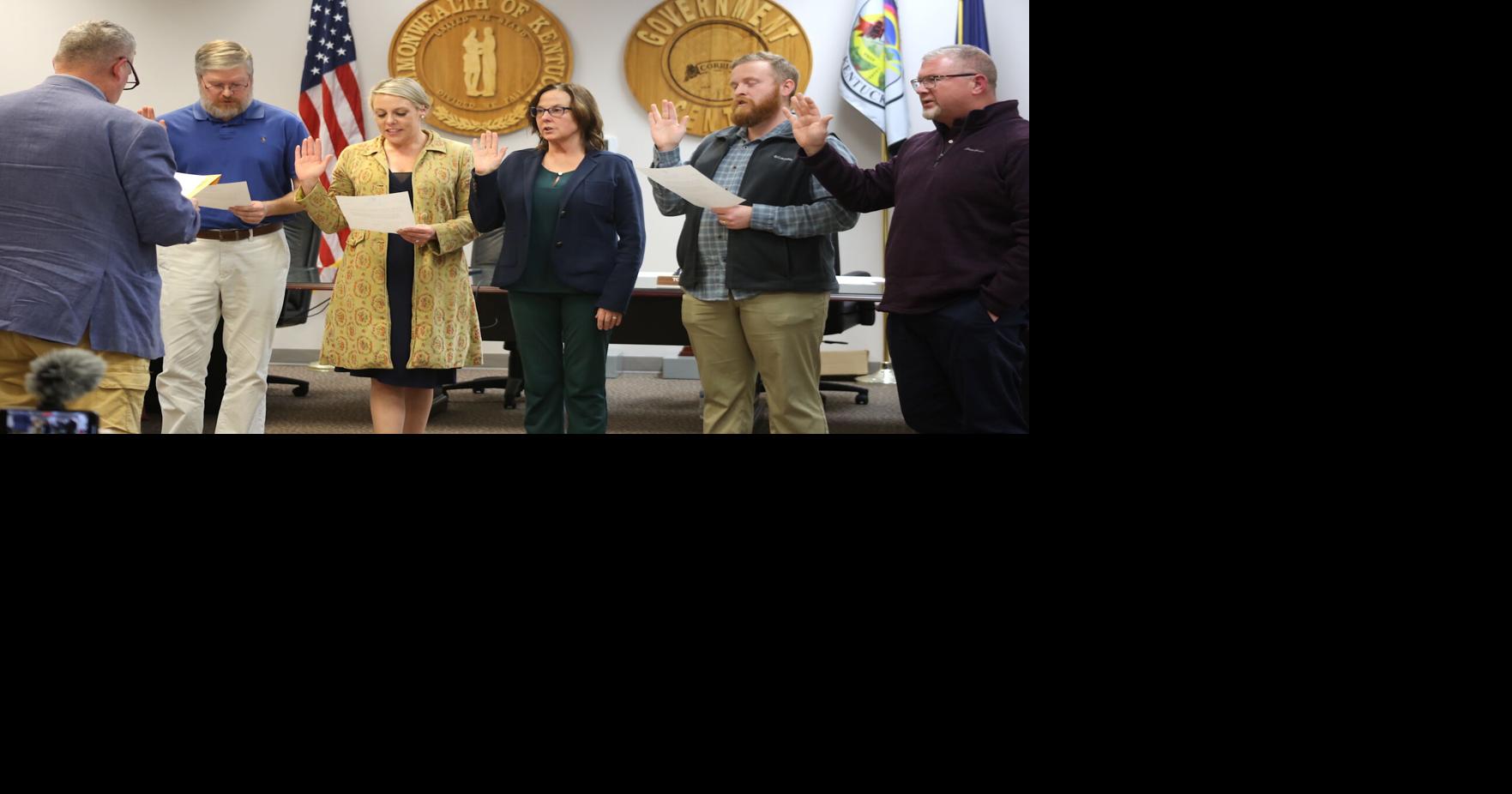Corbin City Commission sworn in as outgoing members are honored | News ...