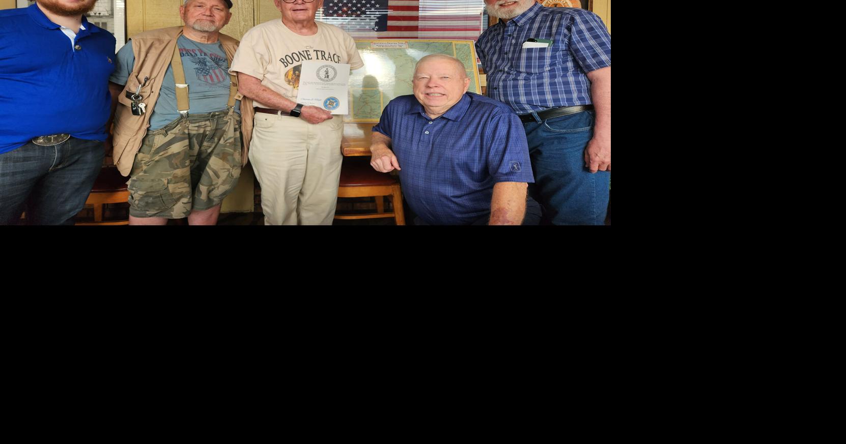 Dr. John Fox receives Patriot Certificate from Sons of the American ...