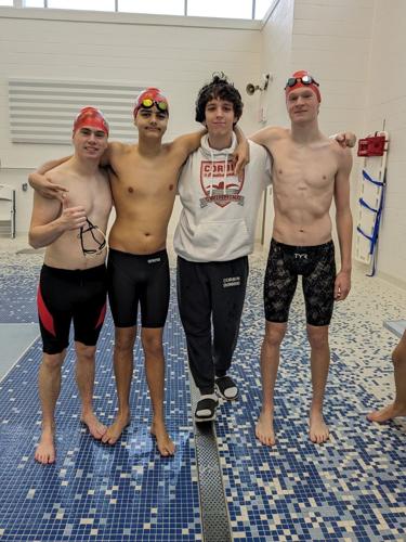 CHS swim team finishes strong in first round of state championships ...
