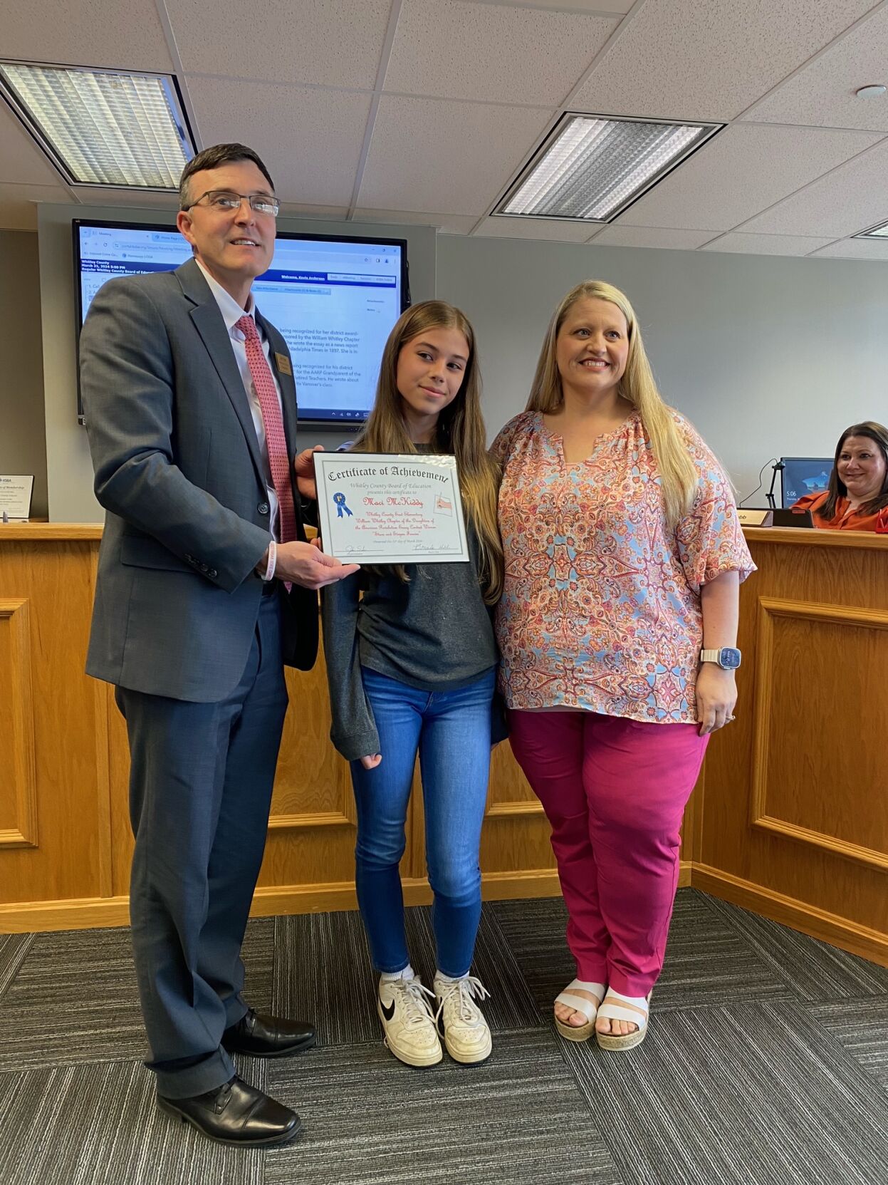 Whitley County school board honors educator; students | News ...