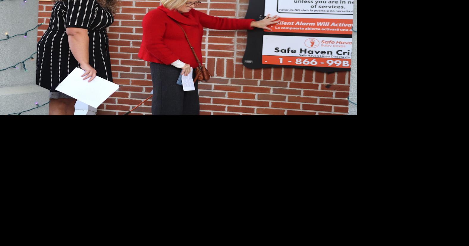 Safe Haven Baby Box dedicated at London Firehouse | Community ...