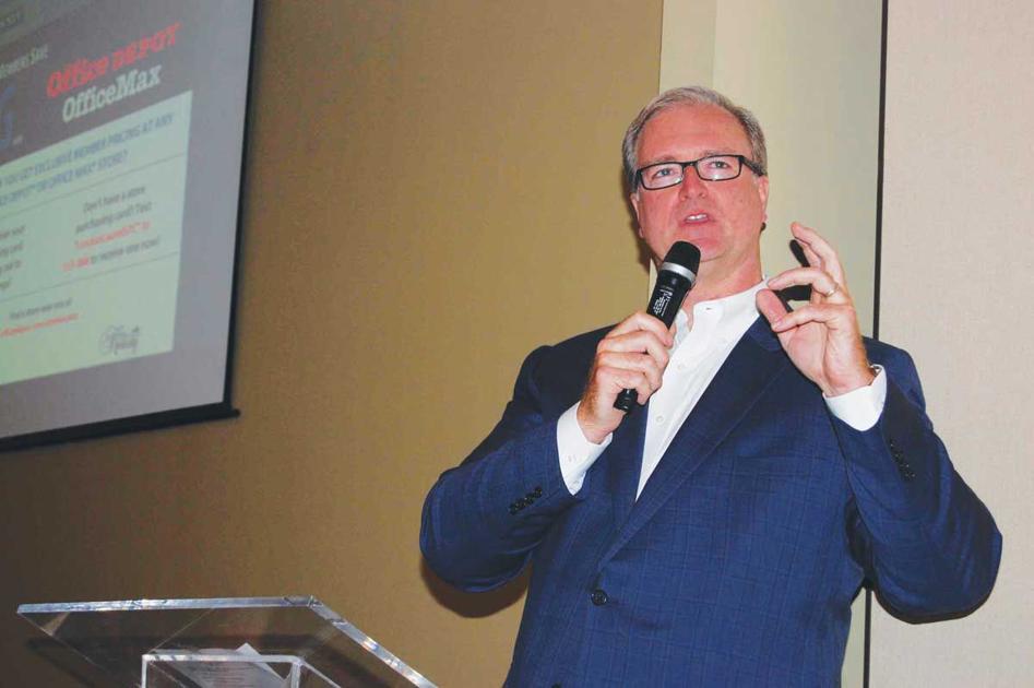 Trey Grayson speaks during chamber luncheon | News | thetimestribune.com