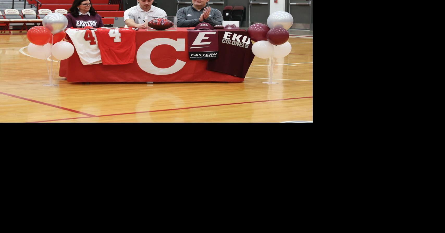 Four Redhound footballers sign letters of intent with colleges | Sports | thetimestribune.com