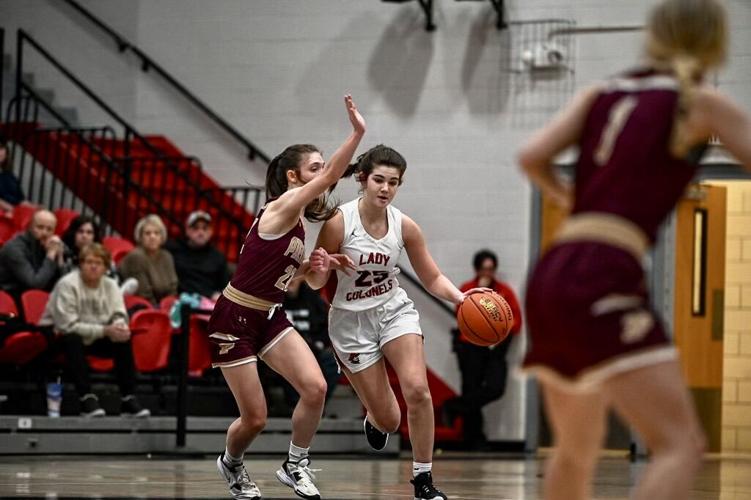 Lady Colonels struggle to find a rhythm in 71-49 loss to Pineville ...