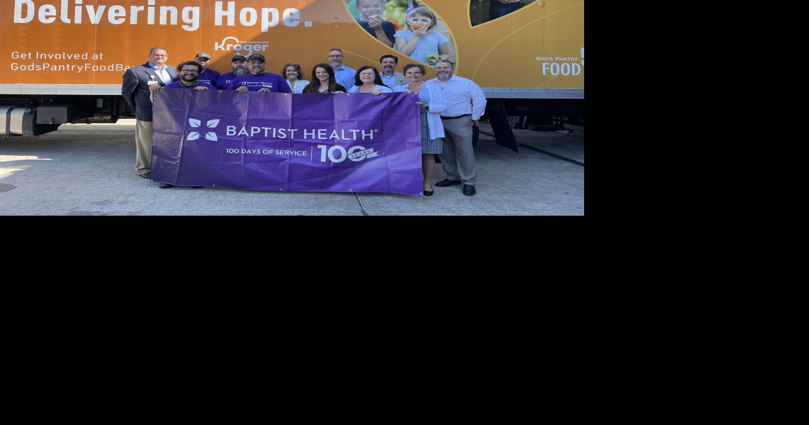 Baptist Health employees fight community hunger during 100 Days of ...