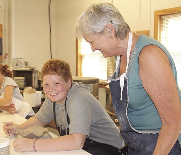 Jean Ann Savery shapes young lives while teaching them to mold clay ...