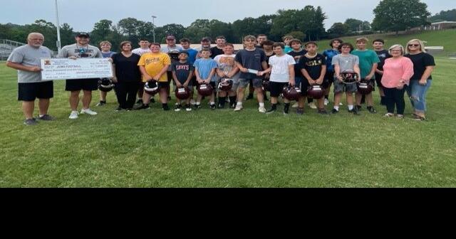 Marshall Fund presents check to JCMS football | Community News ...