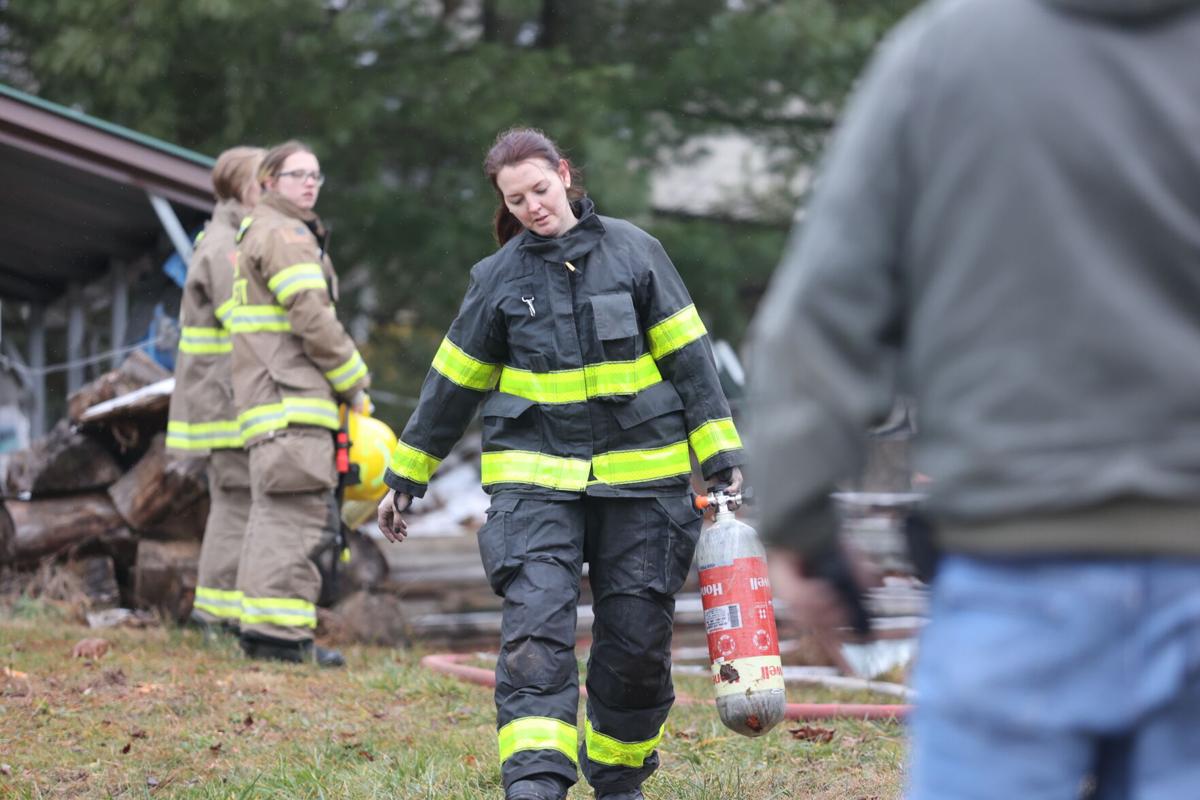 Female volunteer firefighters serving Johnson County | Community News ...