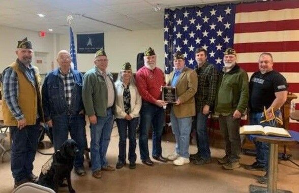 VFW Post 6908 presented with Honor Award | Local News | thetomahawk.com