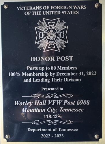 VFW Post 6908 presented with Honor Award | Local News | thetomahawk.com