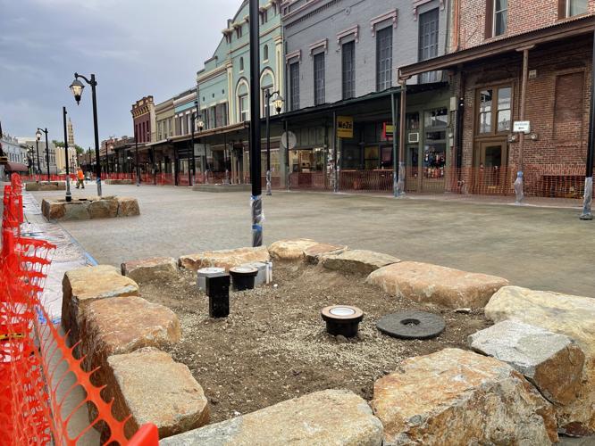 Lighting, staining, paving and railing: Updates on Mill Street progress ...