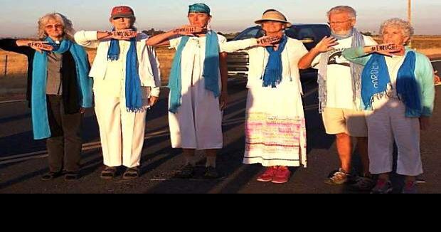 Five arrested at Beale AFB during Campaign for Nonviolence protest ...