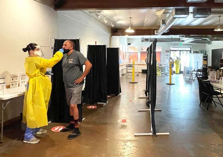 Virus surge: Testing site, hospital adjust to increase in COVID cases ...