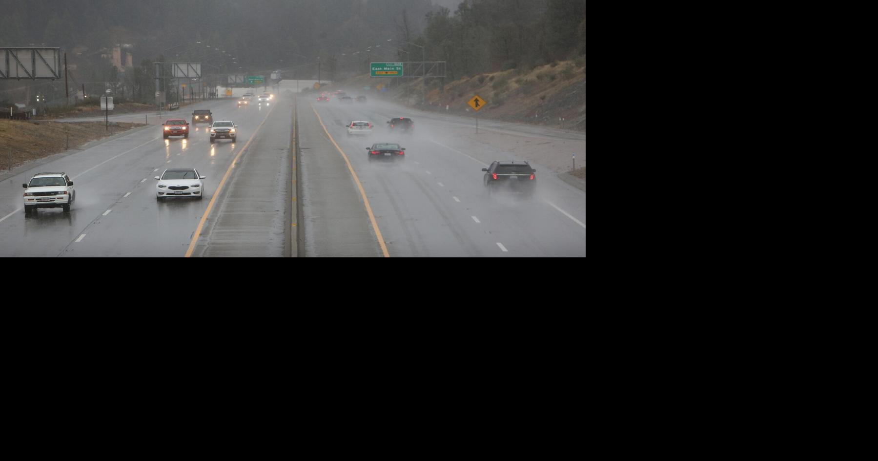 Storm system bringing rain, gusty winds, isolated thunderstorms, and ...