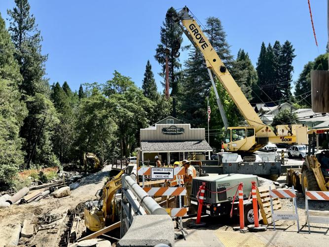 The end of the Rainbow?: Nevada Street bridge construction reportedly ...