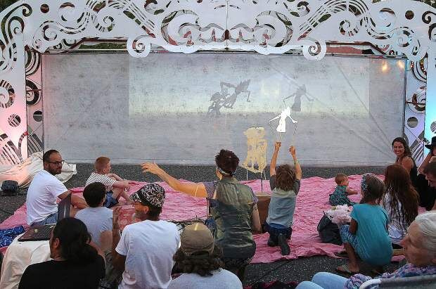 Shadow show: Shadow Puppet Theater installation takes to Nevada City ...