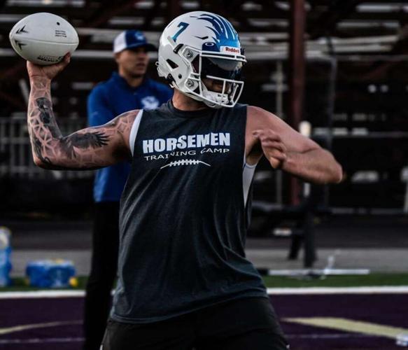 Back in the saddle: Former Nevada Union quarterback Chad Mason earns ...