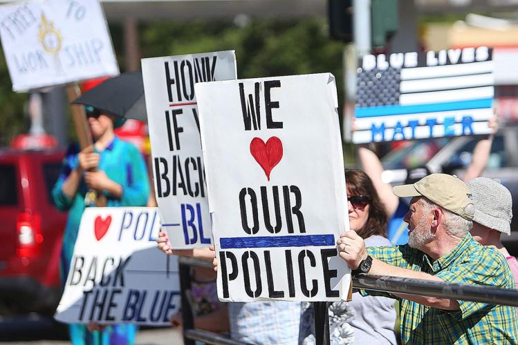 Back the Blue rallies show law enforcement support | News | theunion.com