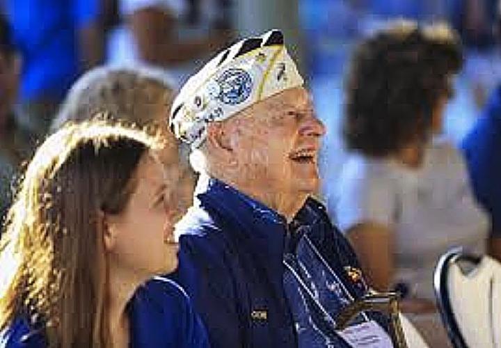 Lou Conter, World War II veterans honored at Pearl Harbor commemoration ...