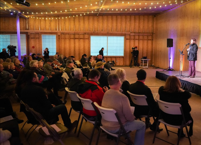 Raising the Roof on the new Crown Point Events Complex for the ...