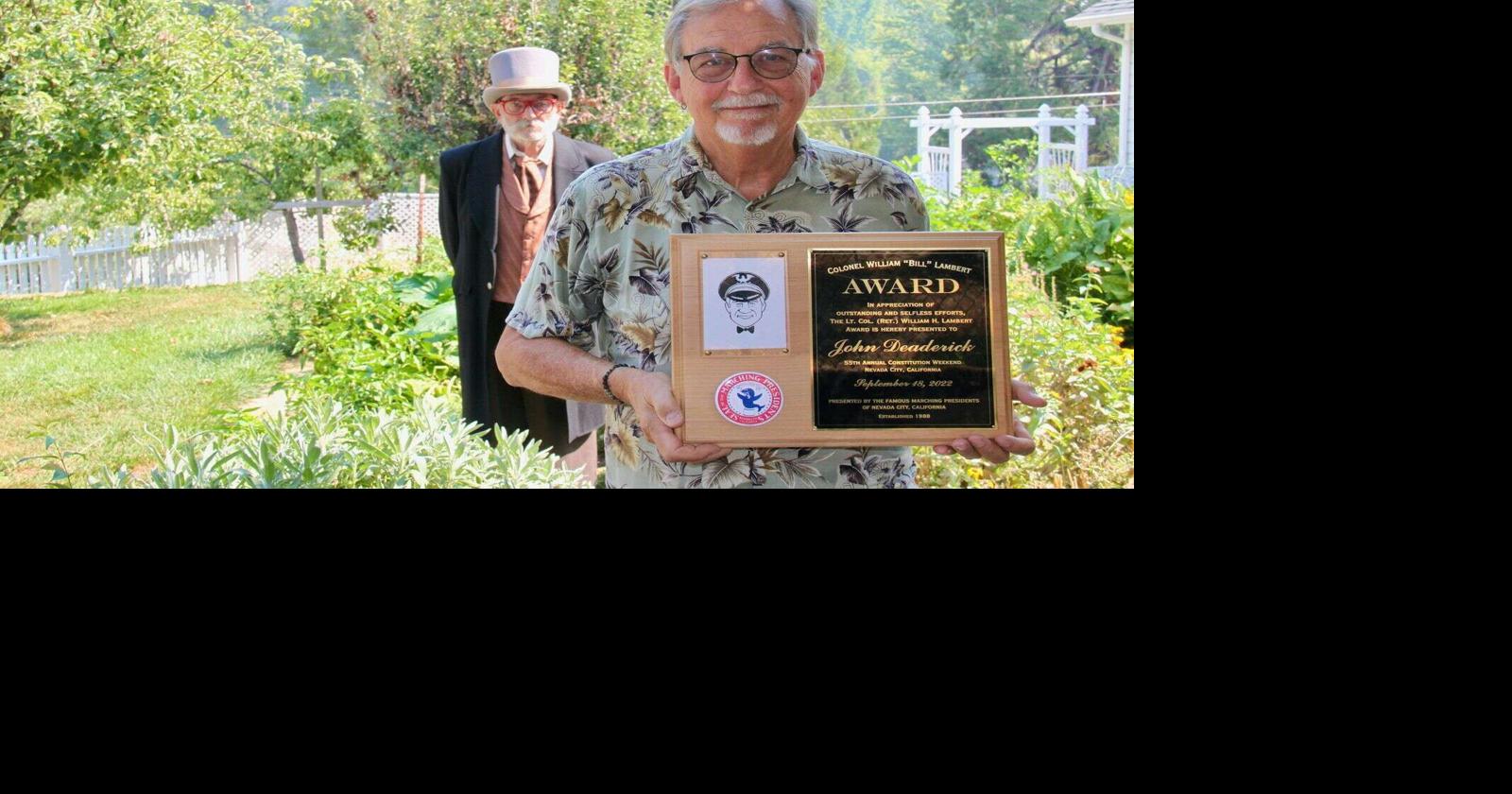 John Deaderick to receive Col. Bill Lambert Award | News | theunion.com