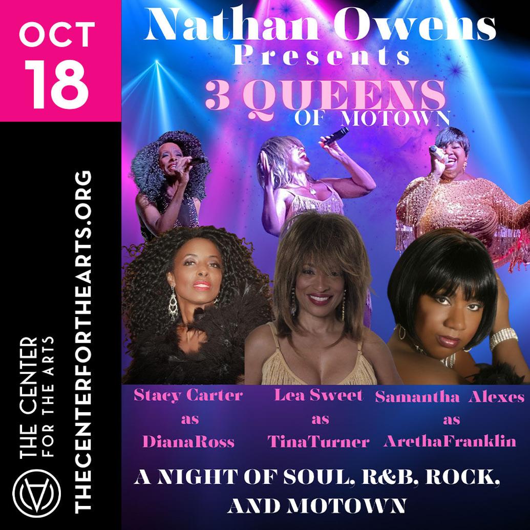 Nathan Owens Presents 3 Queens of Motown celebrating the legendary ...