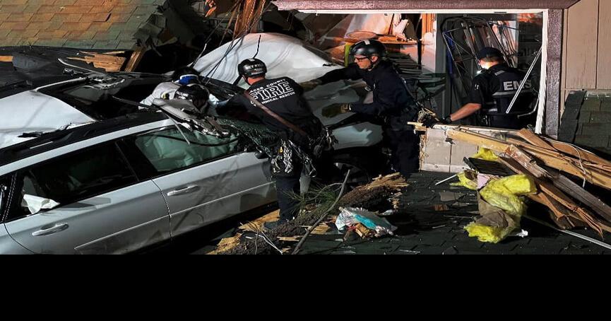 Vehicle Crashes Into Second Story Of Home In Placer County News