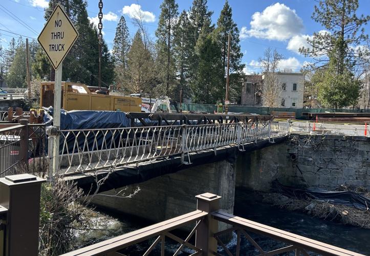 Vehicle traffic detours in place around Nevada Street Bridge project in ...