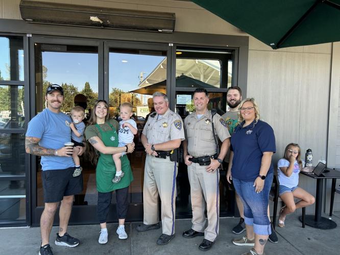 CHP officers chat with locals at LOP Starbucks for Coffee with a Cop ...