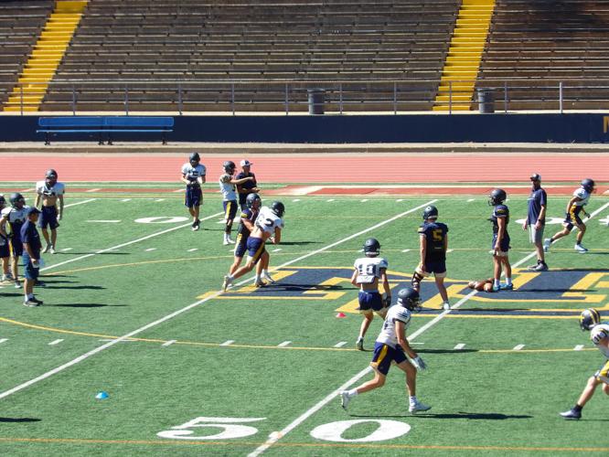 Nevada Union Miners football team opens practice for the 2023-24 ...
