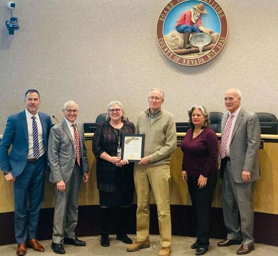 Board recognizes outgoing officials: Greg Diaz, Sue Horne, and Marcia ...