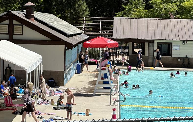 Nevada County Captures: Spaulding Lake topping spillover into the upper ...