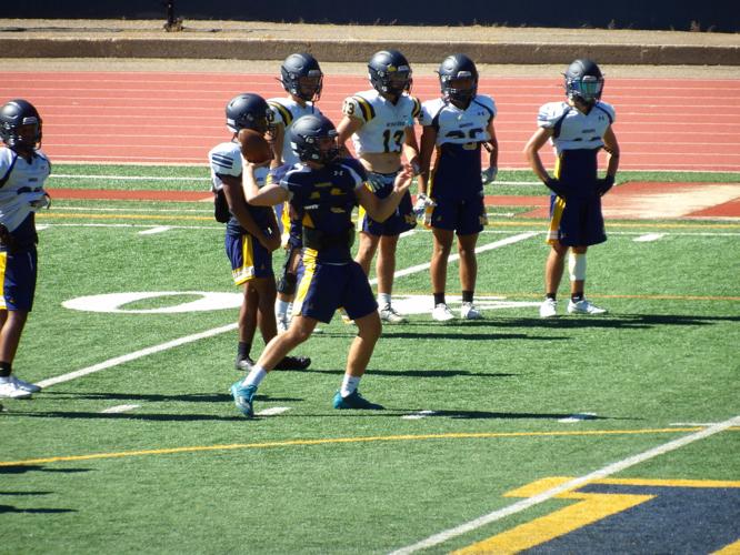 Nevada Union Miners football team opens practice for the 2023-24 ...