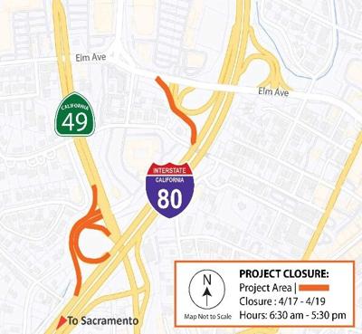 Interstate 80 ramp closures scheduled start Monday in Auburn: Closures ...