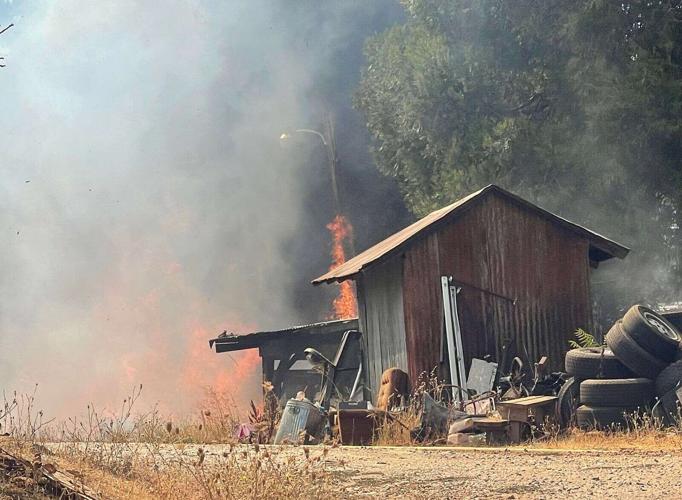 ‘Early in the season’: Bennett Fire burns over 60 acres, forces ...