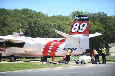 Air tankers back in Grass Valley immediately called to respond to area ...