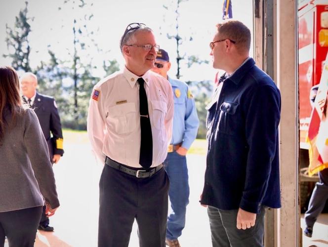 Transfer of command observed at Peardale Chicago Park Fire Department ...