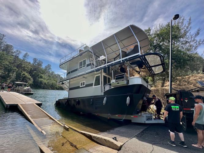 Nevada County Captures: Shallow water at Englebright Reservoir ...
